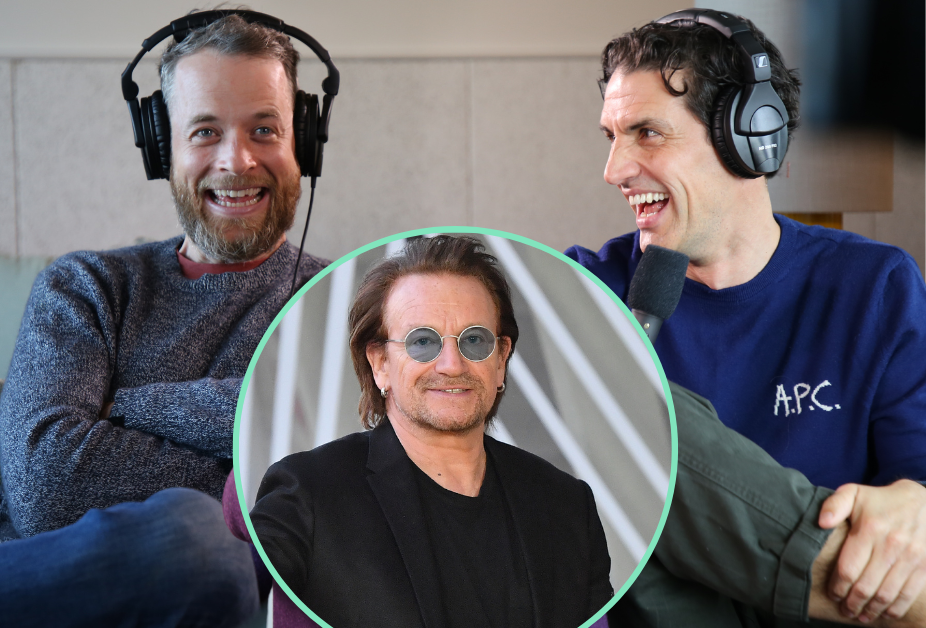 The Surprising Gift Bono Left Hamish & Andy In Their Dressing Room