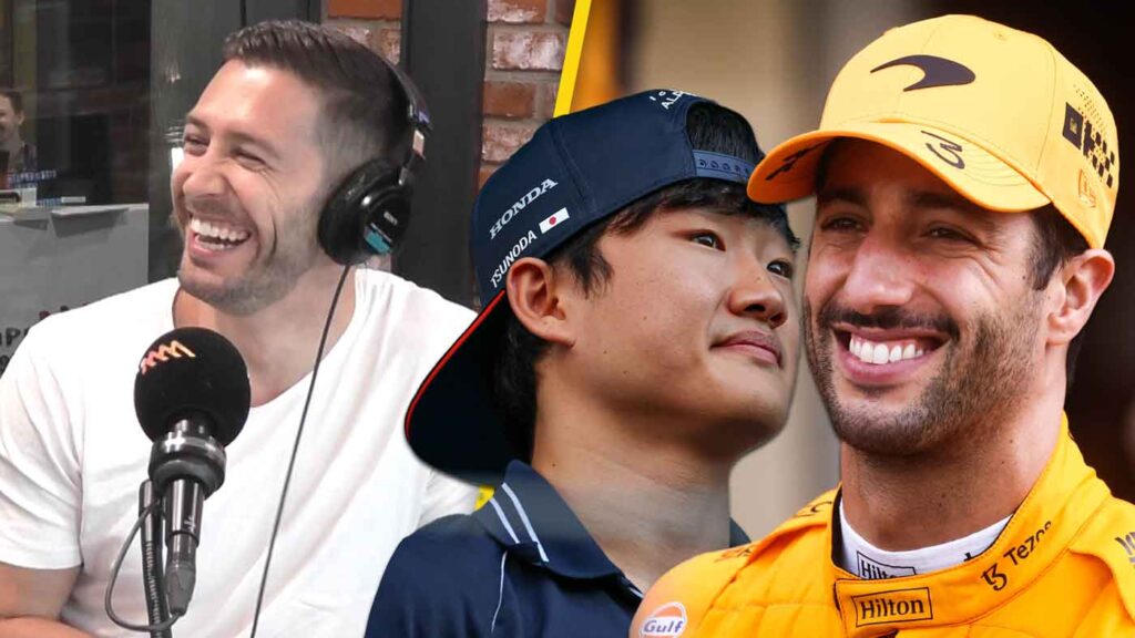 Coaching Formula One Star Daniel Ricciardo to Yuki Tsunoda