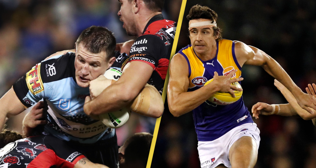 Paul Gallen And Andrew Embley Compare Rugby And Footy Training