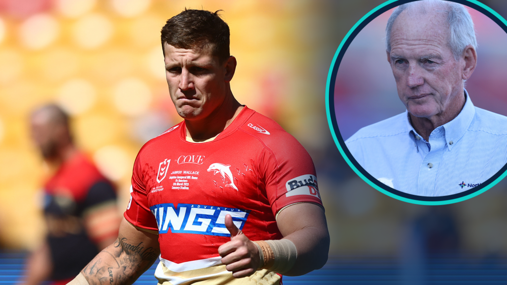 "Don't Hug Wayne Bennett" Says Dolphins' Jarrod Wallace