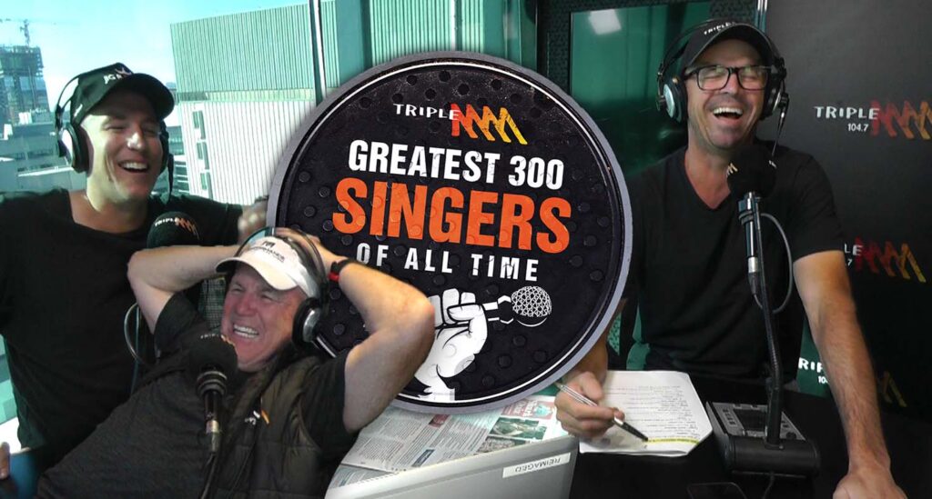 The Greatest Singers That Didn't Make Triple M's Top 300 Of All Time