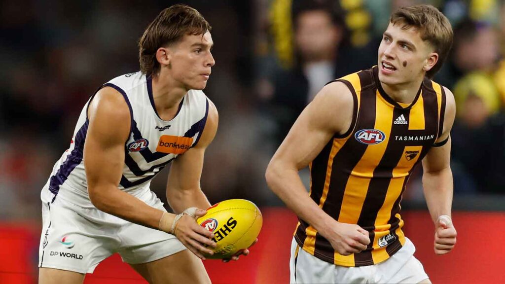 Banter Flows Between Serong Brothers Ahead Of Hawks v Dockers