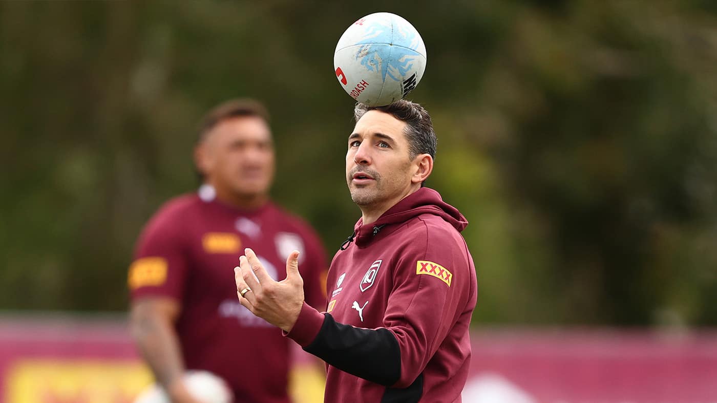 Billy Slater's Hands-On Approach: Inside State of Origin Game Two ...