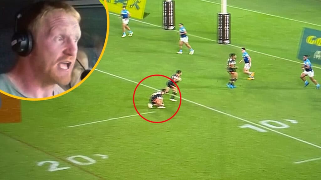 James Graham Loses His Mind As Jake Simpkin Ties His Laces