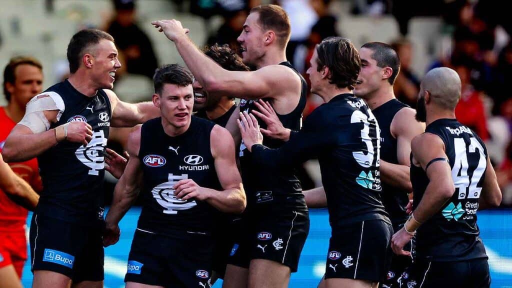 Triple M's Call Of Carlton's Second Quarter Goals Vs Gold Coast
