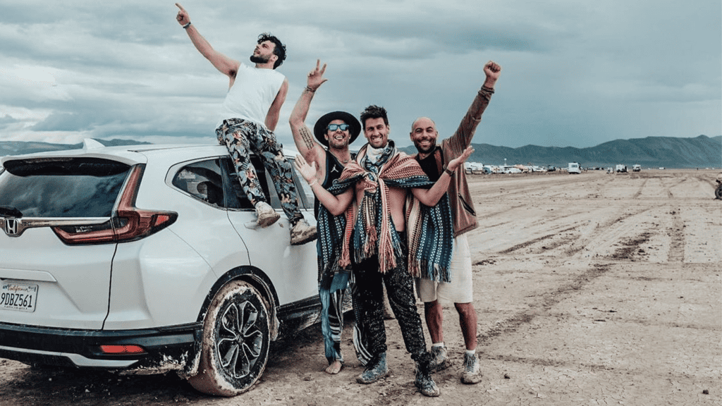 How Two Aussies Escaped Burning Man Festival