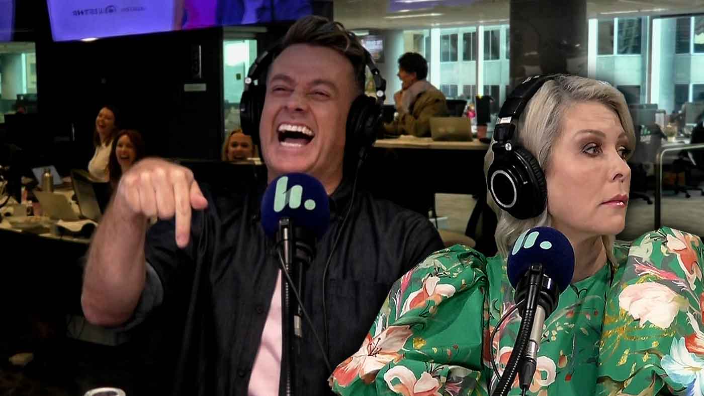 Grant Denyer's Prank On Chezzi While She Was In Labour