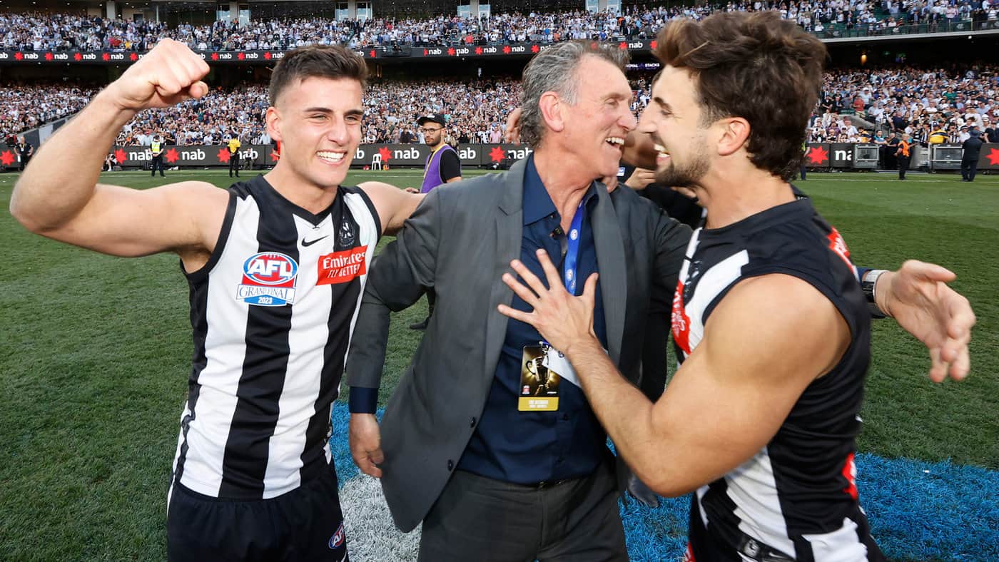 Peter Daicos' Emotions During The Dying Stages Of The 2023 Grand Final