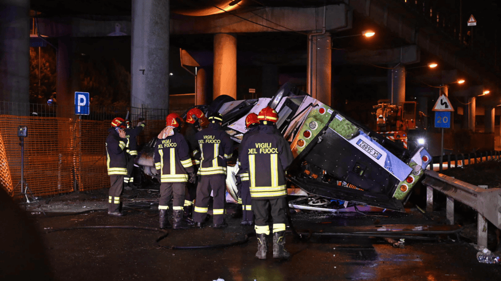 At Least 20 People Killed In Bus Crash In Northern Italy