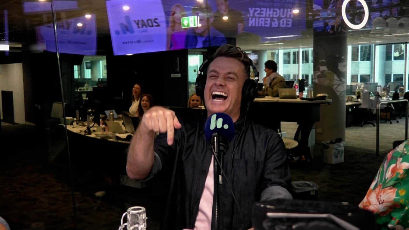 Grant Denyer's Prank On Chezzi While She Was In Labour