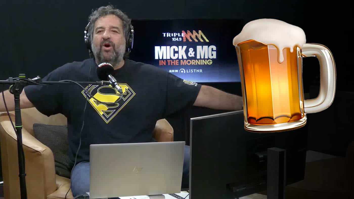Mick Molloy Vows To Give Up Beer If Price Rises Again In EPIC Rant