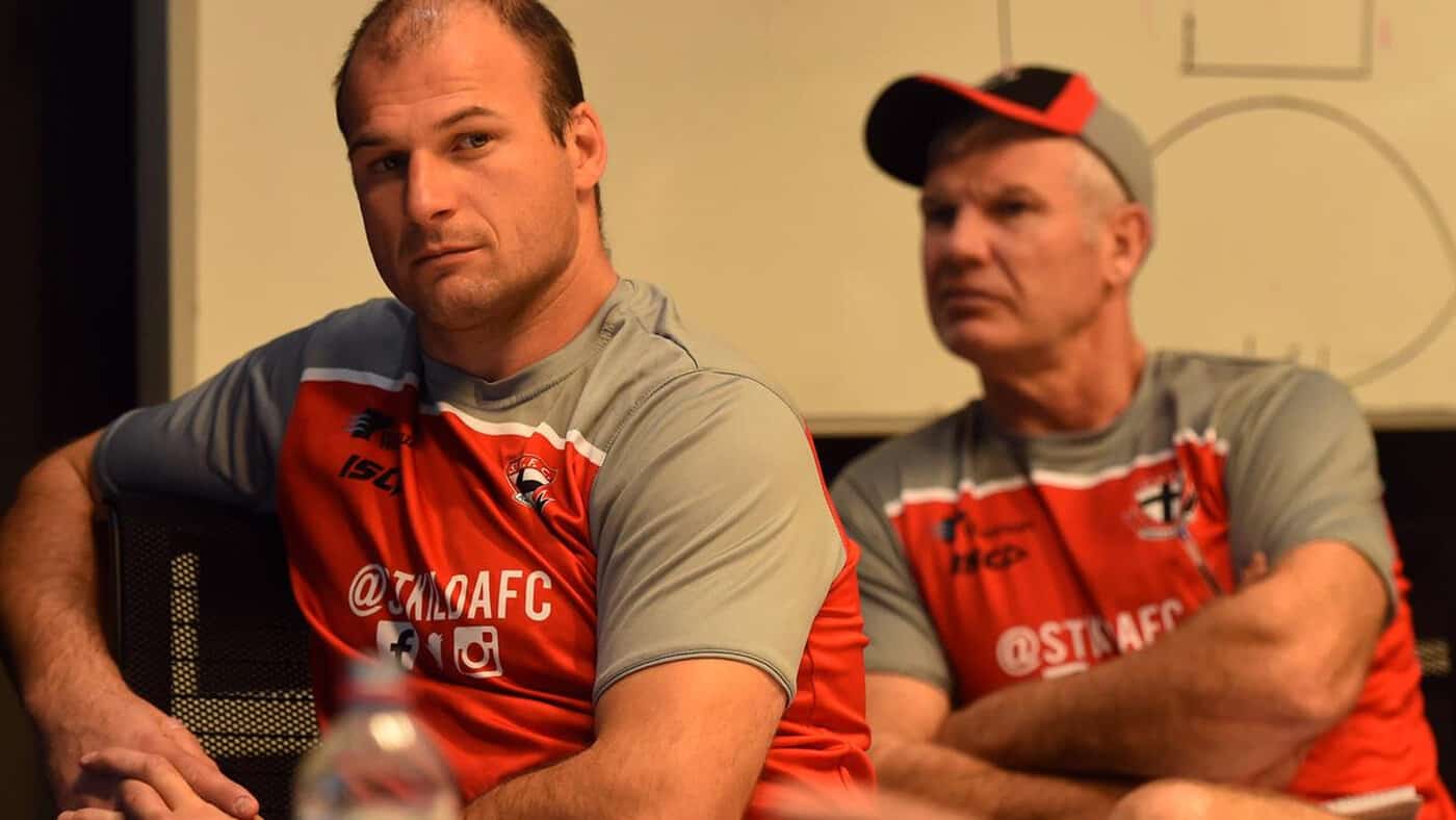 Aaron Hamill Shares One Of His Favourite 'Spud' Frawley Memories