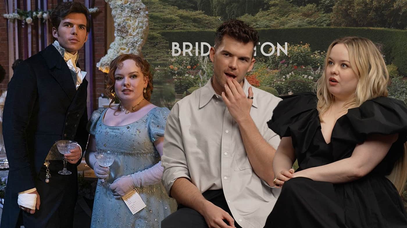 Nicola Coughlan & Luke Newton Spill The Tea On Keeping Bridgerton Secrets