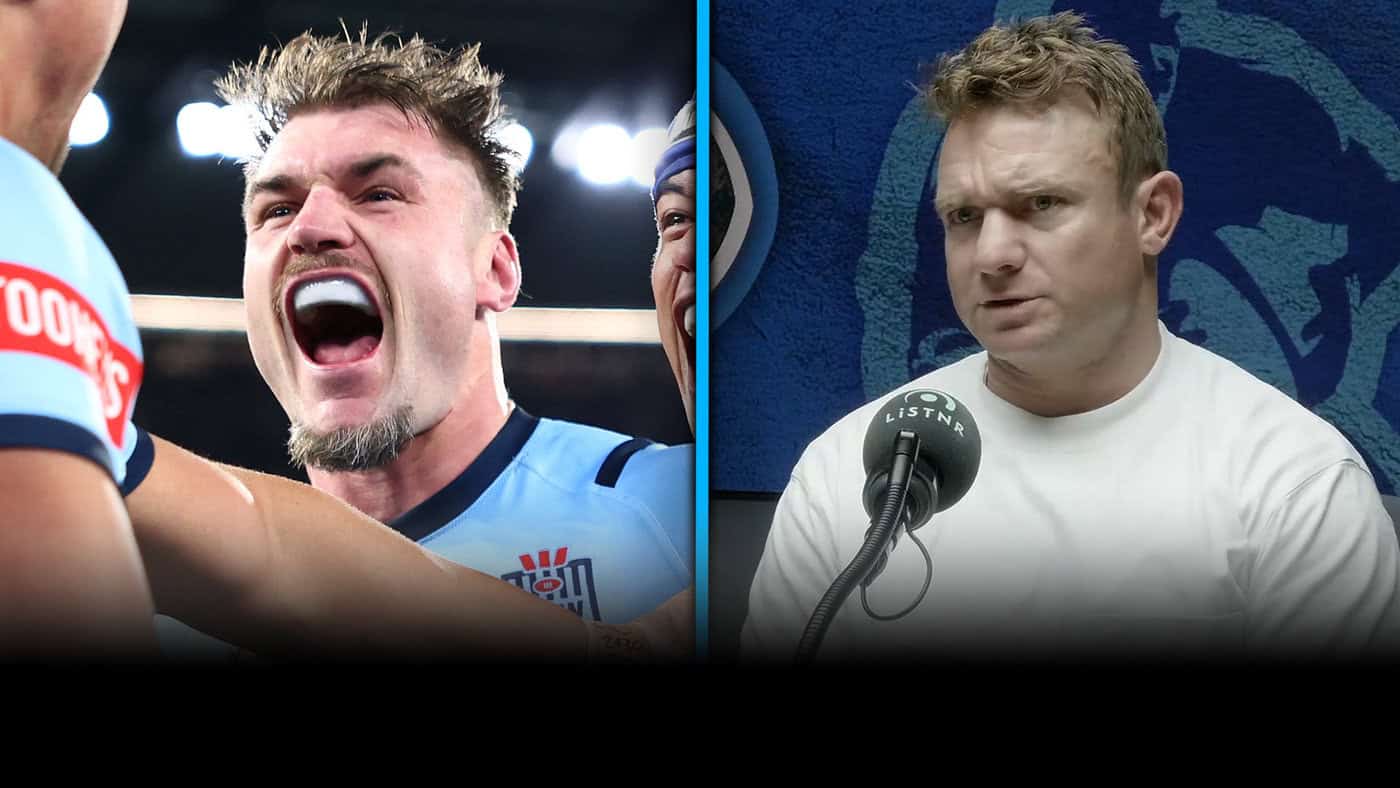 Jake Friend Reserves Praise For Angus Crichton In State Of Origin Clinic