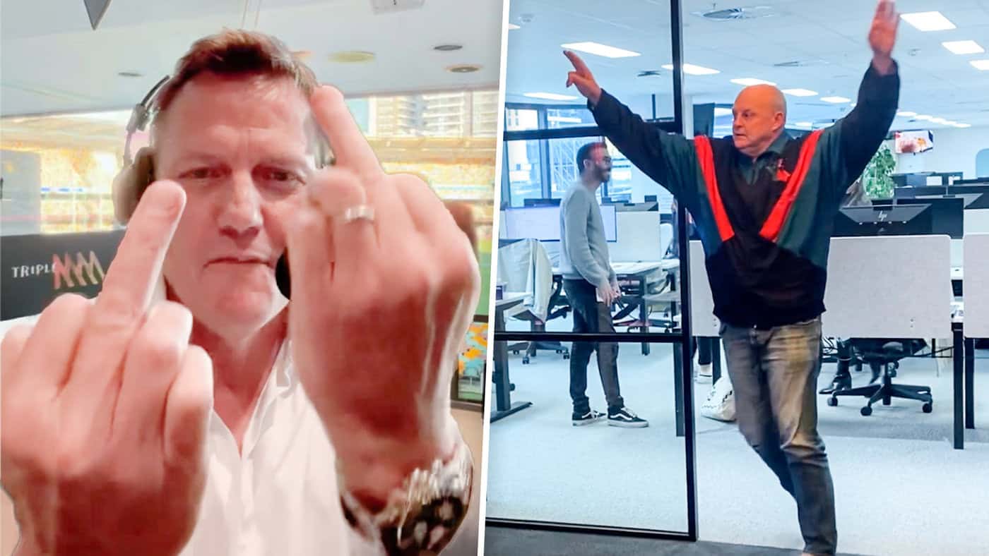 Billy Does A Victory Lap After His Fruity Friday Joke