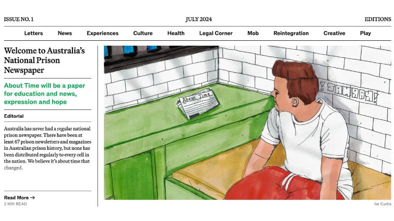 Australia’s First Prison Newspaper Launches This Week