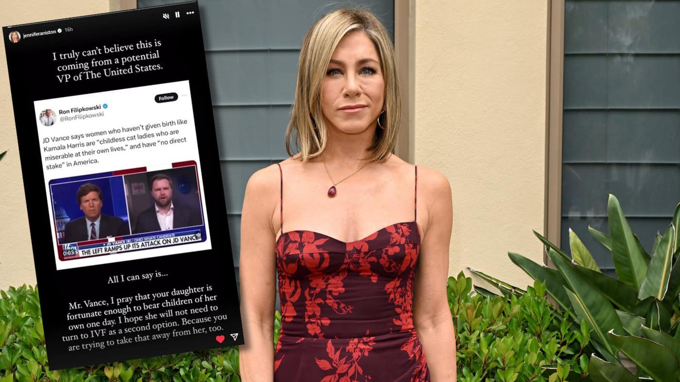 Why Jennifer Aniston Supports "Childless Cat Ladies"