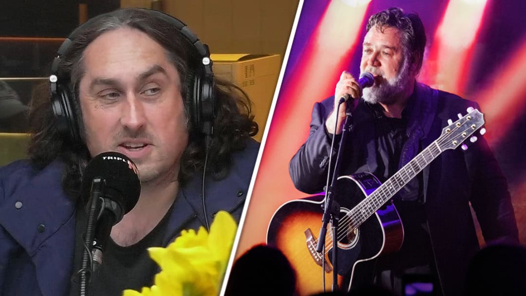 Ross Noble's Wild Experience Supporting Russell Crowe's Band At The ...