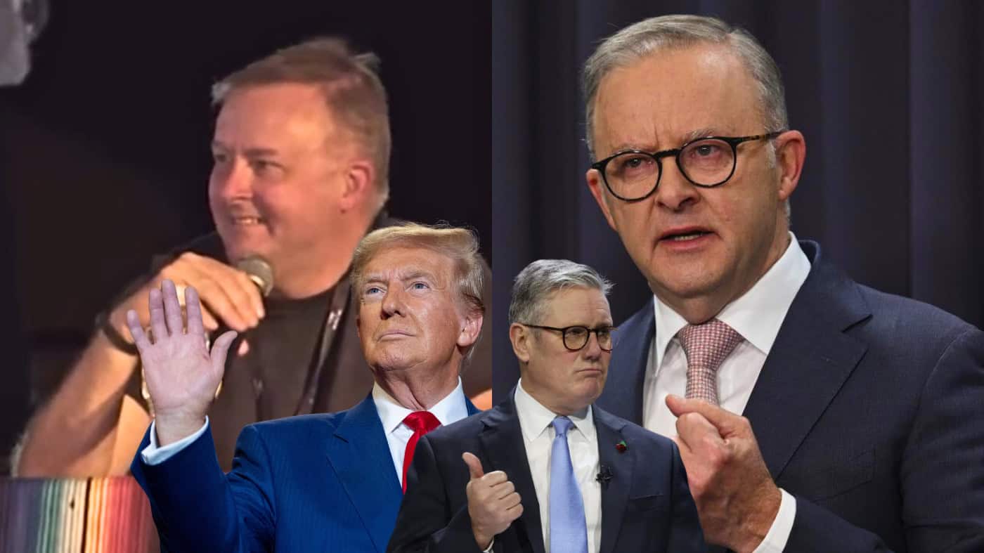 Albo on Trump pre vs post election: from 'Scares me' to 'Congrats'