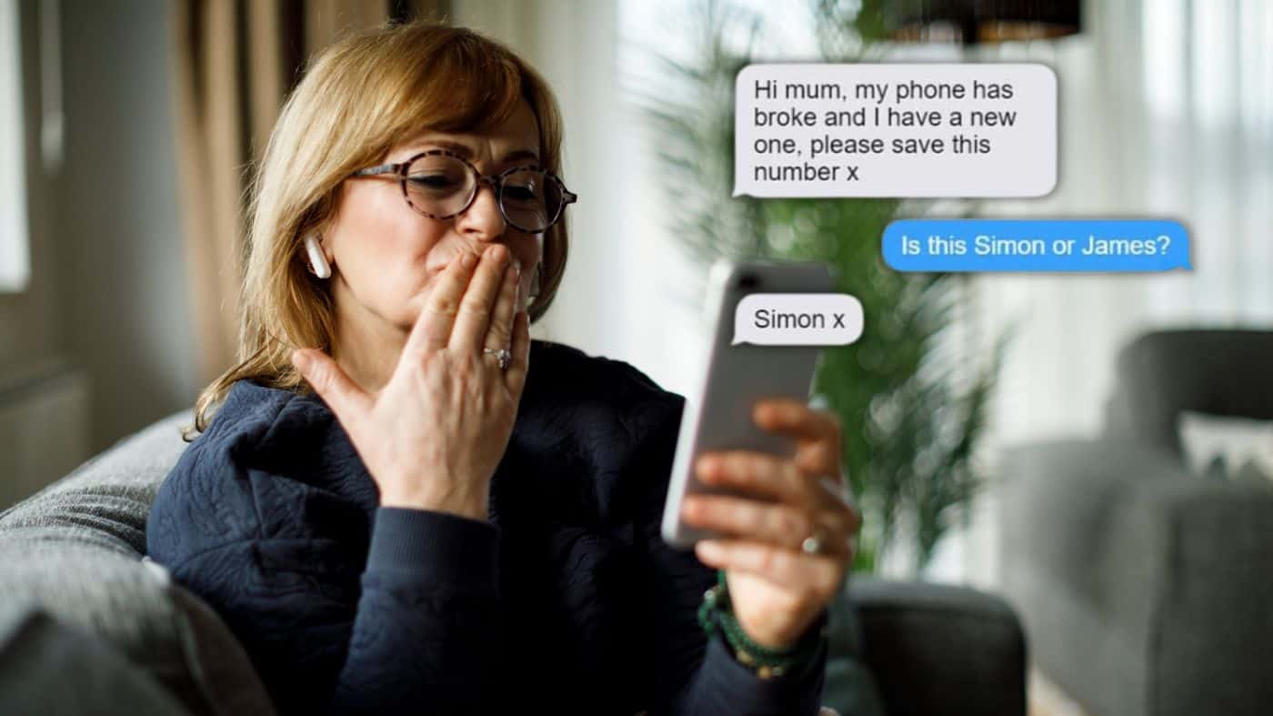 The "Hi mum" text message scam has re-emerged