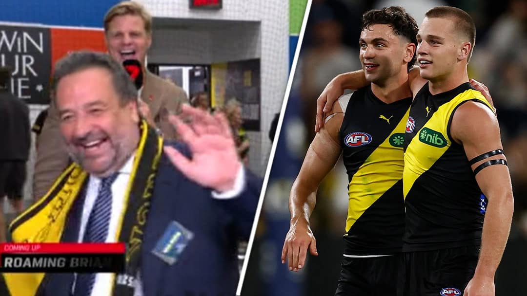 Mick Molloy Relishes In Richmond's Upset Win Over Carlton