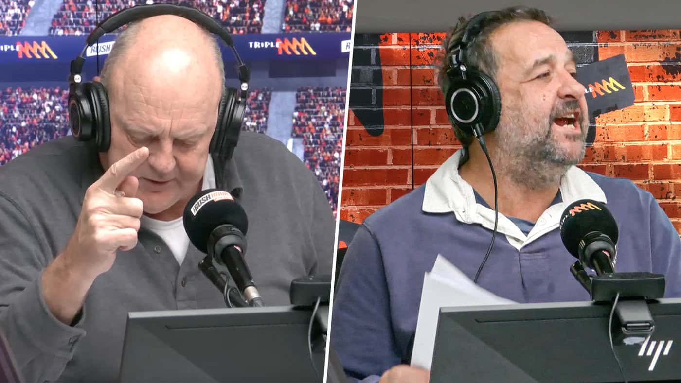 Billy Brownless Returns Serve To Mick Molloy