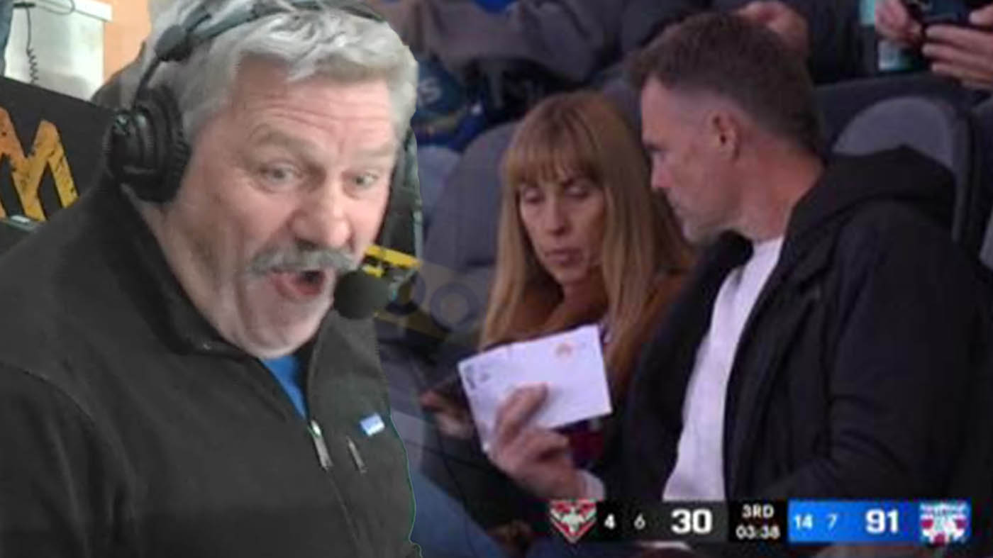 BT Roasts Luke Darcy For His Actions In The Crowd During The Dogs ...