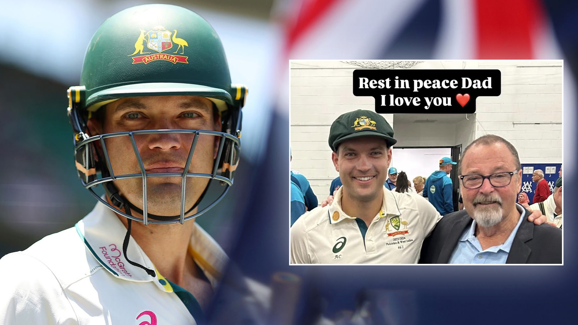 Alex Carey Opens Up On Tragically Losing His Father
