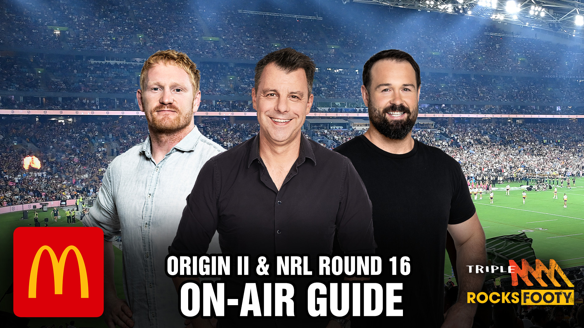 Triple M NRL’s Origin II & Round 16 On-Air Coverage & Broadcast Schedule